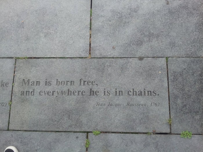 Man is Born FREE…