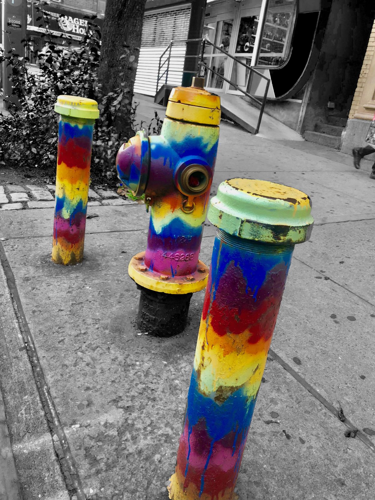 The Rainbow Fire Hydrant – ARTS IN NYC