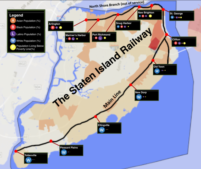 Staten Island’s Forgotten Railway – Visualizing NYC with W.E.B. Du Bois